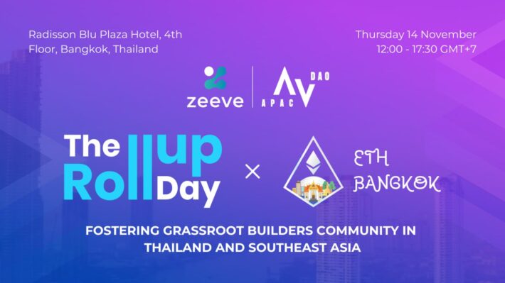 Amidst all the excitement of Devcon, we’re thrilled to bring you The Rollup Day ETH BANGKOK ...